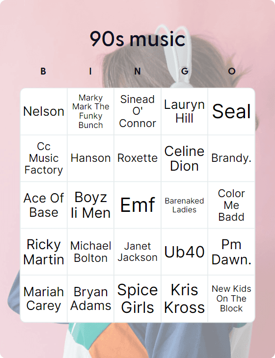 1400+ Bingo Card Template: Printable & Customizable