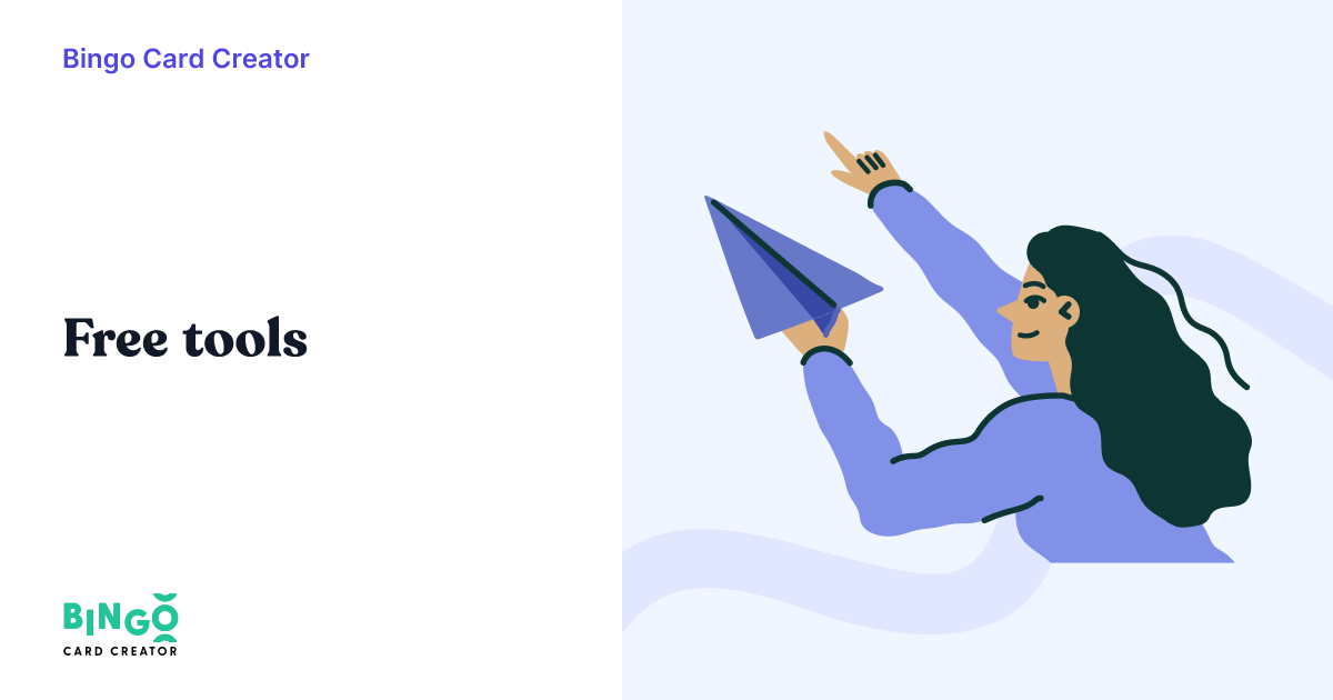 Free Tools - Bingo Card Creator